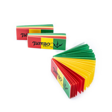 Jumbo Filter Tips Rasta - Jumbo