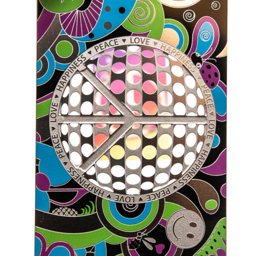 Credit Card Grinder Peace & Love - V-Syndicate